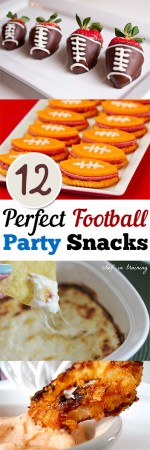 12 Football Season Snack Ideas - My List of Lists