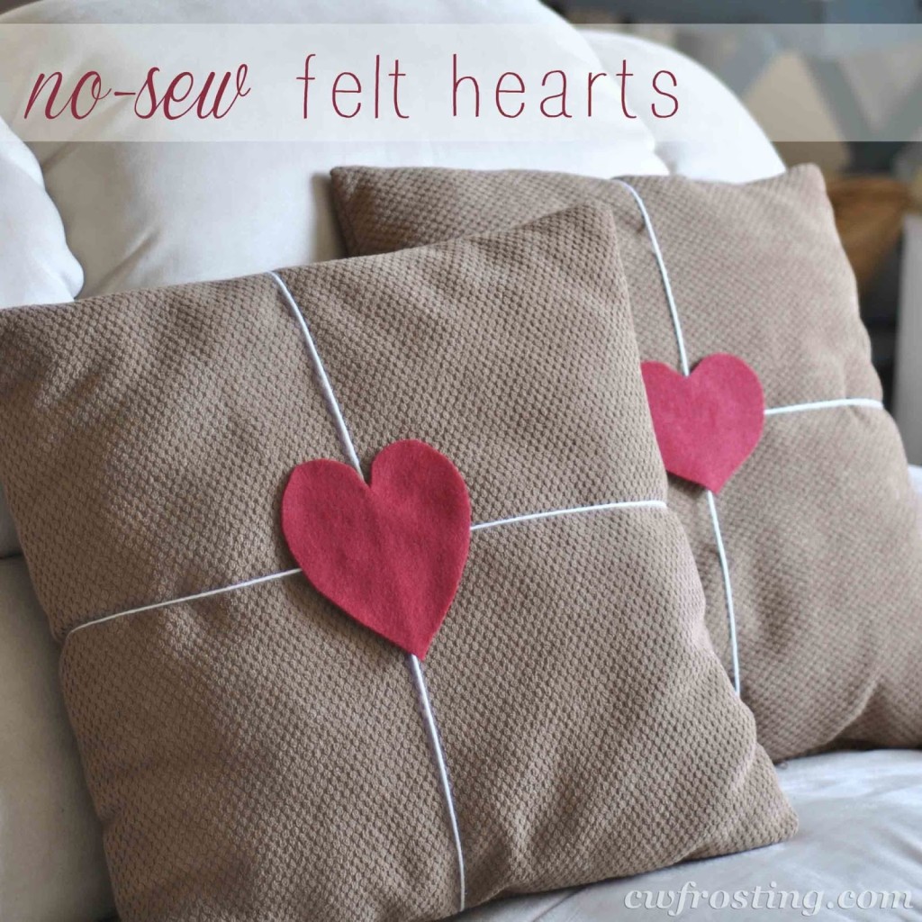 7 No-Sew Pillow Projects - My List of Lists