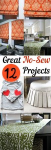 12 Great No-Sew Projects - My List of Lists