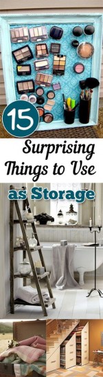 15 Surprising Things to Use as Storage - My List of Lists