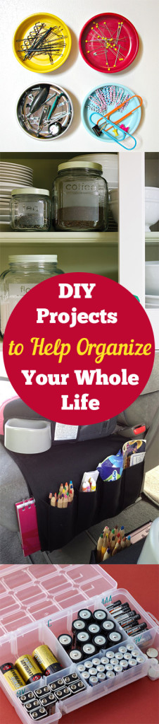 12 DIY Projects to Organize Your Whole Life - My List of Lists