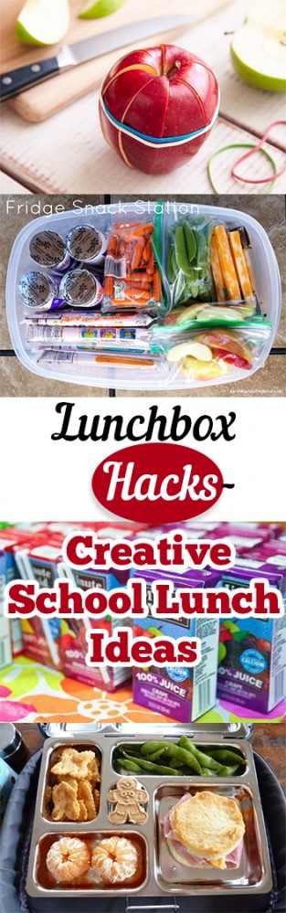 Lunchbox Hacks- Creative School Lunch Ideas - My List of Lists