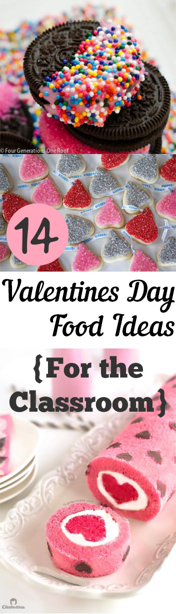 14 Valentines Day Food Ideas {For the Classroom} - My List of Lists