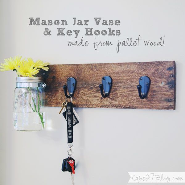 12 DIY Key Racks for Your Home - My List of Lists