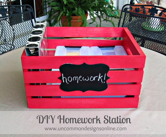 10 DIY Homework Stations for Back to School - My List of Lists