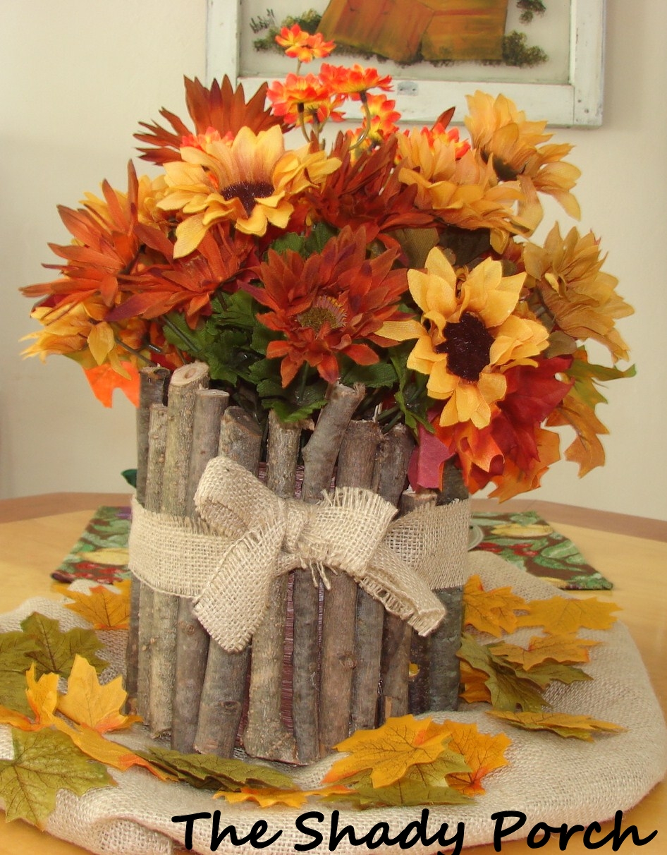 Fall centerpieces: DIY, Table Decor, Crafts-Mylistoflists.com