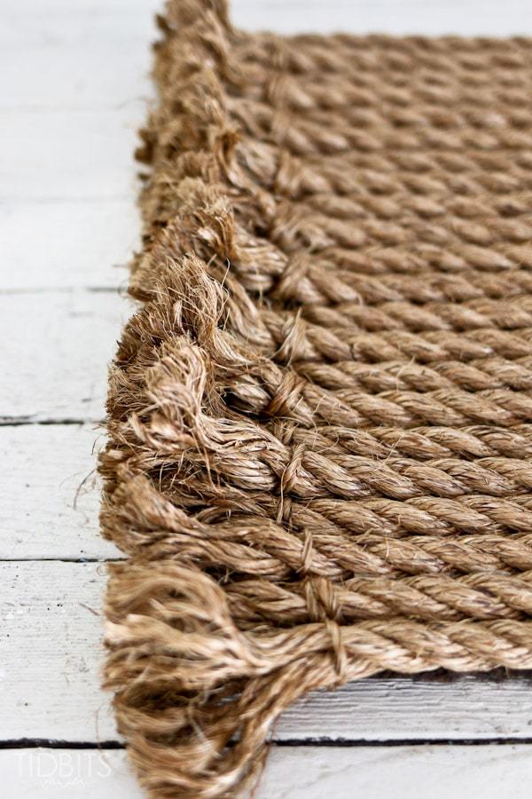 How to Make Your Own Rope Rug - My List of Lists