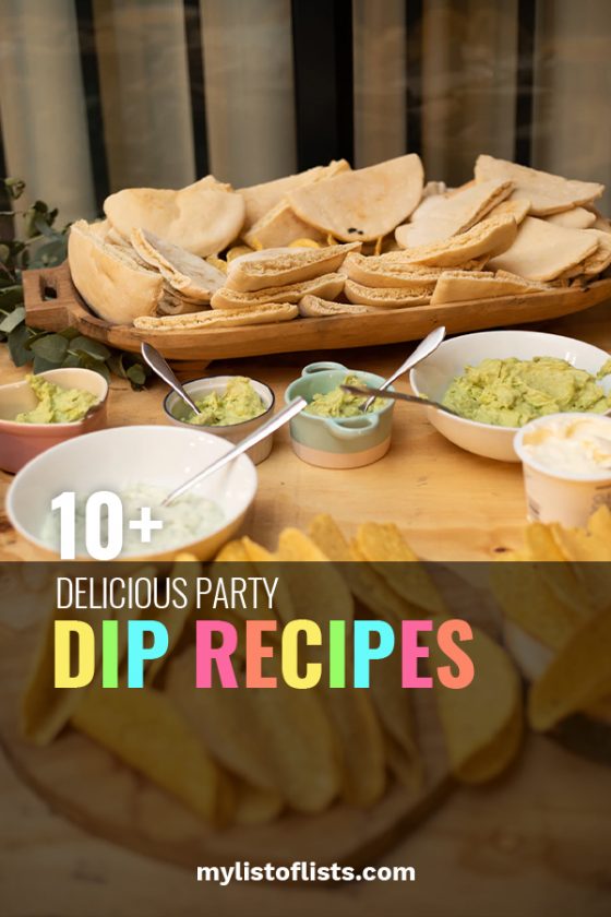 10+ Delicious Party Dip Recipes - My List of Lists