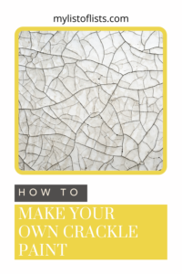 Crackle Paint - How to Make Crackle Paint with Glue | Easy and Effective